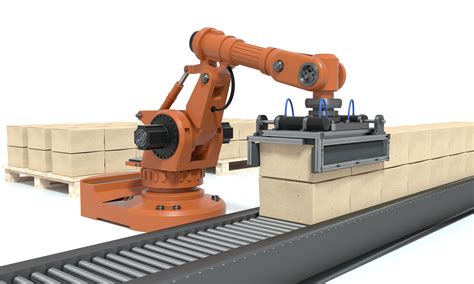 3d Model Industrial Robot Modeled Industrial Robots Robot De