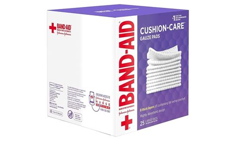 Up To 26 Off On Band Aid Brand Cushion Care N Groupon Goods