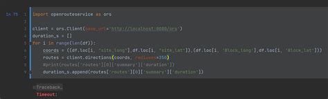 Connecting Python To Ors Via Docker Openrouteservice Openrouteservice