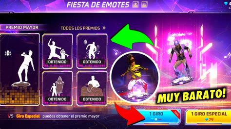 ASÍ CONSIGUES 5 EMOTES EN EL EVENTO FIESTA DE EMOTES FREE FIRE CÓMO