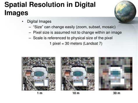 ppt spatial resolution in digital images powerpoint presentation