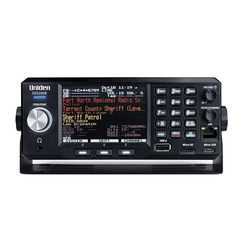 Scanner Uniden SDS200E Aktivatd DMR NXDN ProVoice Fruugo DE