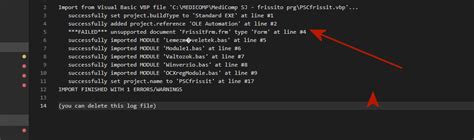 Misc Issues When I Try To Import A Little Vb6 Project · Issue 831