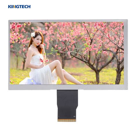 Ttl Interface 7 Inch 1024x600 All View Angle Lcd Display Kingtech Display