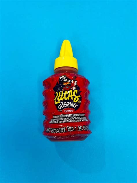 Discover Lucas Gusano Chamoy Liquid Candy Fun
