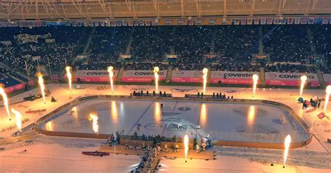 Das Erste Winter Game Der Adler Als Udo Scholz Den Wetterfrosch Gab