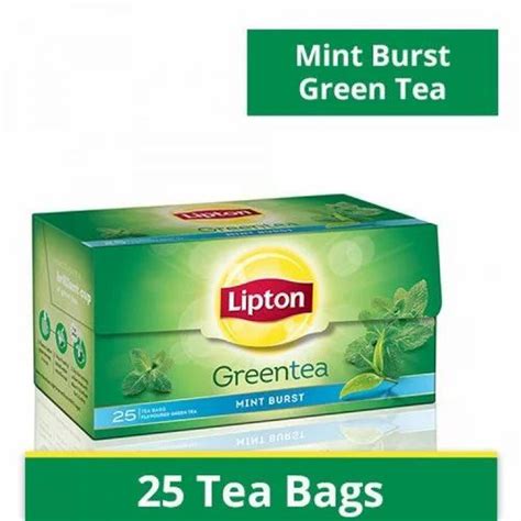 Lipton Mint Burst Green Tea Bags Pc Quick Pantry