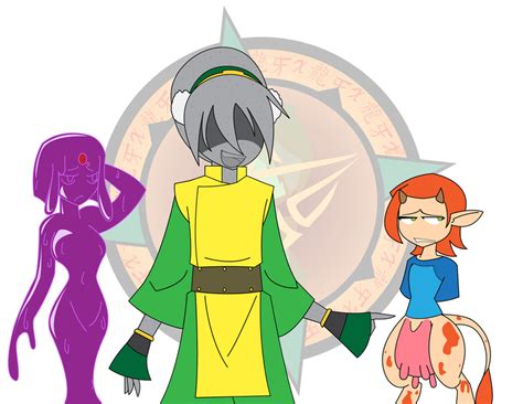 Raven Vs Gwen Toph Stoned By Dragon Fangx On Deviantart