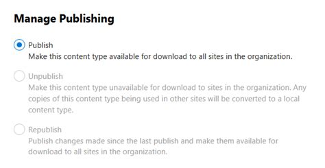 How To Create A Global Content Type In Sharepoint Online