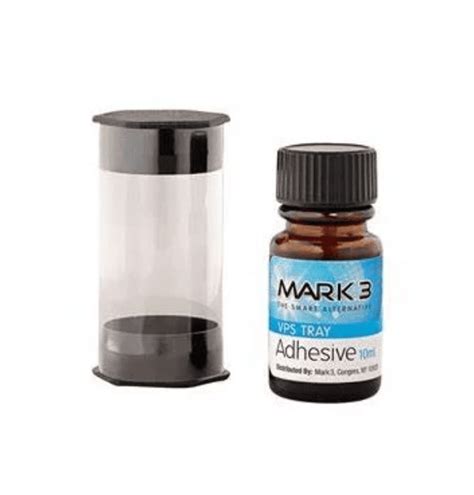 Mark3 Vps Tray Adhesive With Applicator 10ml Bottle 3000 Dental