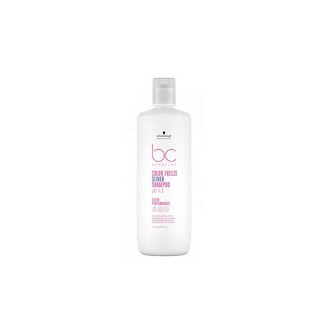 Schwarzkopf Bonacure Color Freeze Silver Shampoo - Шампунь для седых и ...
