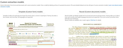 How To Enable Neural Neural Build Model In Document Intelligence