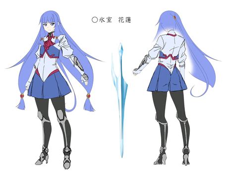 Safebooru 1girl Aoi Nagisa Artist Back Blue Hair Character Sheet