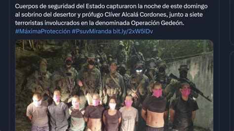Qué pasó con los comprometidos de la Operación Gedeón