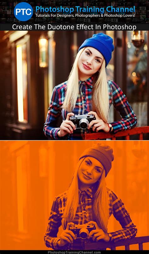 Duotone Effect In Photoshop Photoshop Training Photoshop Basic