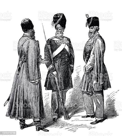 Caucasian Bodyguard Palace Guard Body Cossack Of The Russian Empress