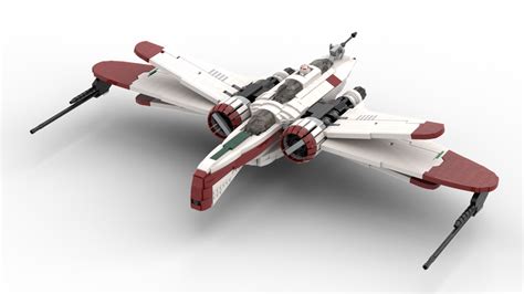 Lego Moc Arc 170 Starfighter By Rendilibricks Rebrickable Build