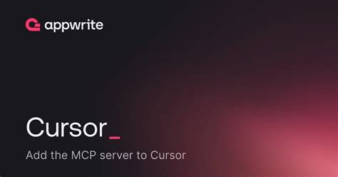 Cursor Docs Appwrite