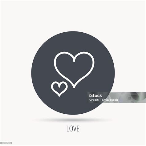 Liebe Herzsymbol Liebhaber Unterschreiben Stock Vektor Art Und Mehr