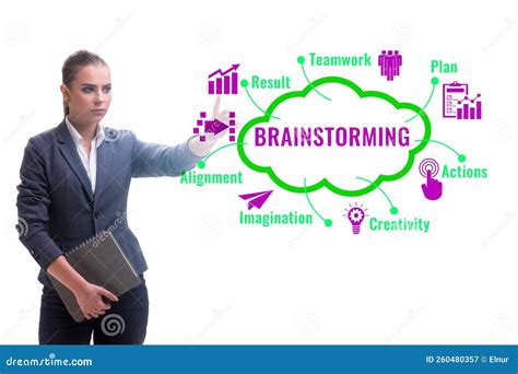 Concept Of Brainstorming As A Solution Tool Stock Image Image Of Communication Planning