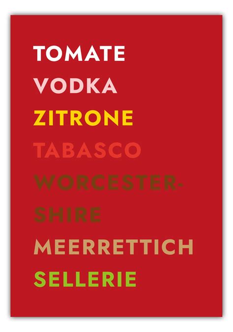 Bloody Mary | Poster, Leinwände & Geschenkideen | MOTIVISSO.COM