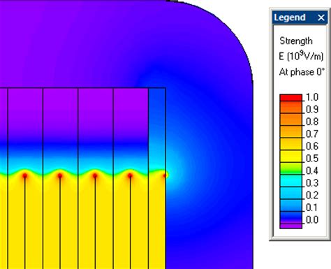 High Voltage Capacitor QuickField FEA Software