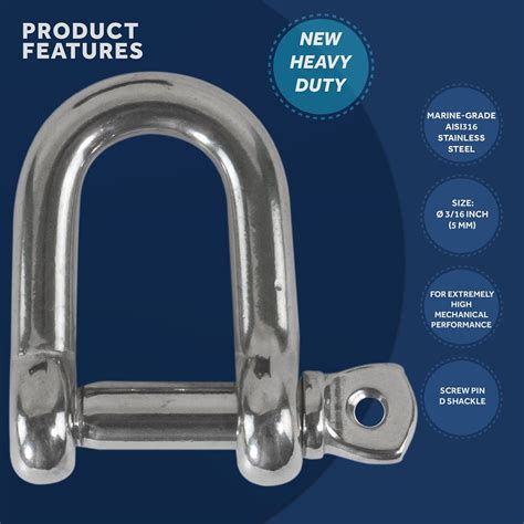 Industrial Steel Weifeng Bulk With Label In Carton And Pallet D Ring Shackle Bow Shackle And