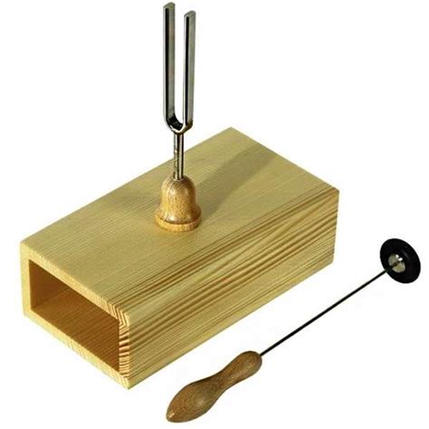 Resonant Tuning Fork 440hz Wooden Tuning Fork Teaching Physical Acoustics Experimental
