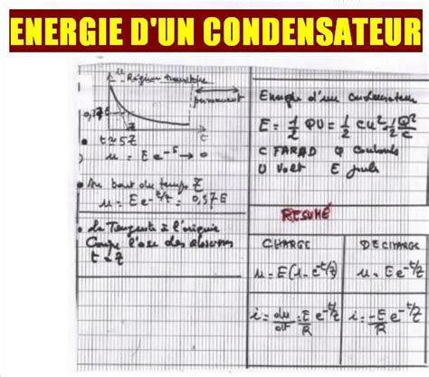 Charge Et Décharge Des Condensateurs Cours 5719 Hot Sex Picture