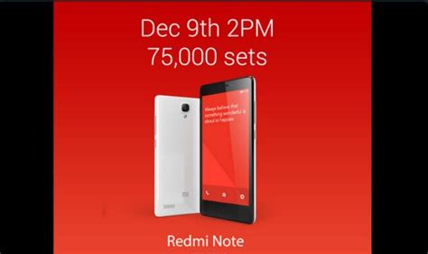 Xiaomi Redmi Note Sale Units Up For Grabs In The Second Flash Sale On Flipkart Today