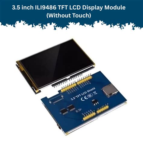 Buy 35 Inch Ili9486 Tft Lcd Display Module 480x320 For Arduino Uno