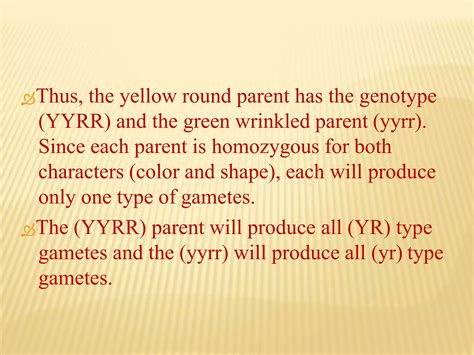 Mendels Laws Of Inheritance Ppt