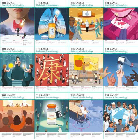 《柳叶刀》系列期刊2021年封面集合大赏！腾讯新闻