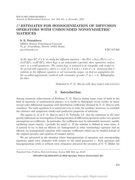 L2 Estimates For Homogenization Of Diffusion Operators With Unbounded Nonsymmetric Matrices
