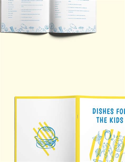 Class Cookbook Template In Word Publisher Indesign Pages Download