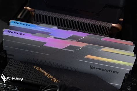 Acer Predator Hermes Rgb Ddr5 記憶體開箱評測 Pc Unboxing 電腦硬體開箱媒體網站