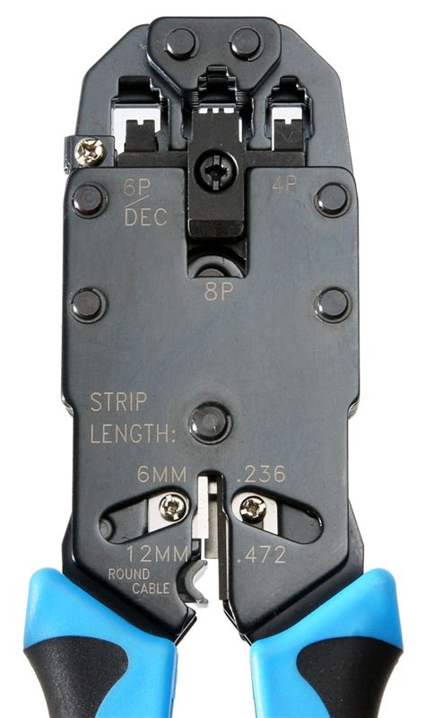 Cabeus HT-2008A Инструмент обжимной для RJ-45 (8р8с), RJ-11/12 (6р6с ...