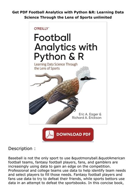 Football Analytics With Python R Learning Data Science Through The