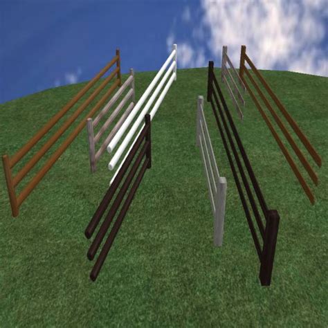 Second Life Marketplace Riv S Basic Fence Kit Box
