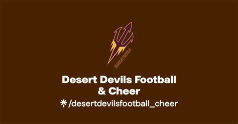 Desert Devils Football And Cheer Instagram Facebook Linktree