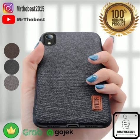 Jual Xiaomi Mi 8 Se Mi8 Se Mofi Fabric Original Hard Case Jeans Soft