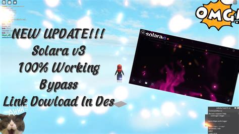 Solara Update Solara V3 🔥🔥 How To Get Solara Executor Roblox Roblox Excutor In Description