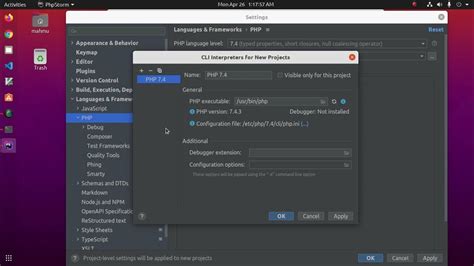 How To Configure Phpstorm For Php Programming In Ubuntu 2004 Lts Linux 2021 Youtube