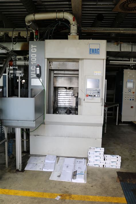 Emag Vlc 100 Gt Vertikale Cnc Drehmaschine Compra Usato
