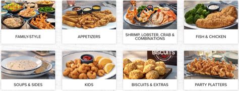 Red Lobster Menu Prices