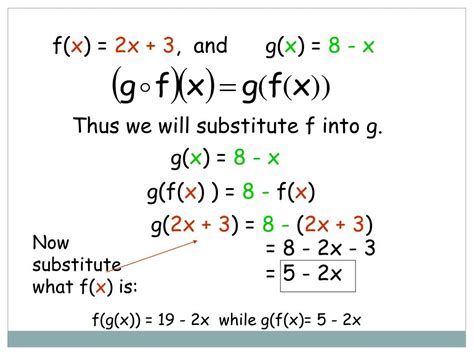 PPT The Algebra Of Functions PowerPoint Presentation Free Download ID