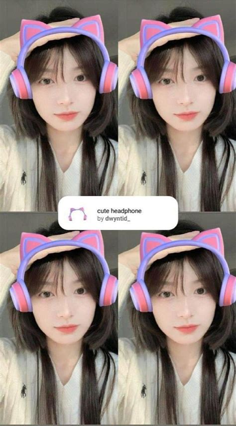 Cute Headphone Filter Kiat Foto Fotografi Iphone Ide Foto Instagram