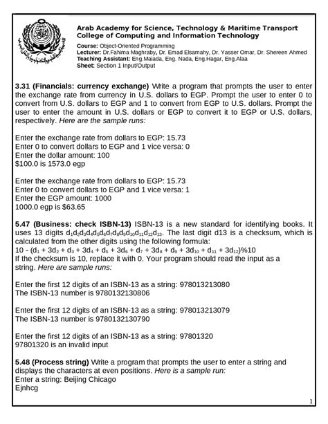 Object Oriented Programming With Java Quizzes Object Oriented