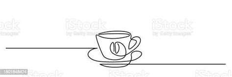 드로잉 라인 일러스트레이션 커피 브레이크 차 커피 음료 0명에 대한 스톡 벡터 아트 및 기타 이미지 0명 개체 그룹 곡선 Istock