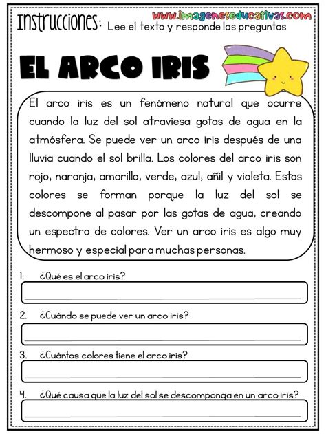 Lecturitas De Comprension Sencillas Imprimibles Imagenes Educativas